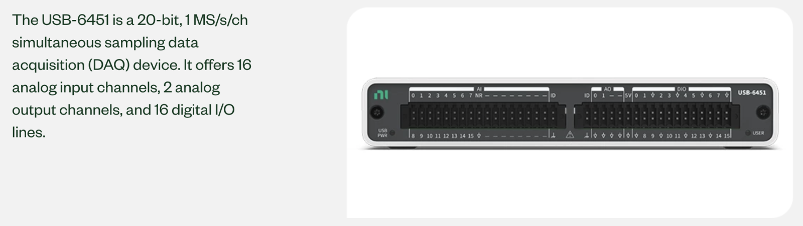 Dev Kit Weekly: NI mioDAQ - Embedded Computing Design